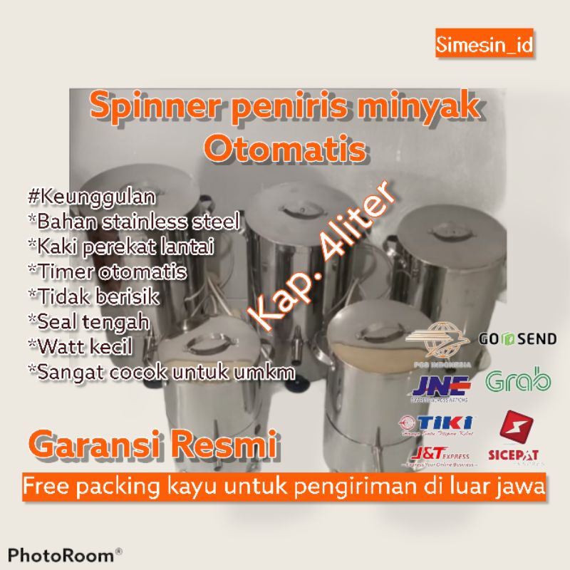 Jual Mesin peniris minyak/spinner 4Liter | Shopee Indonesia