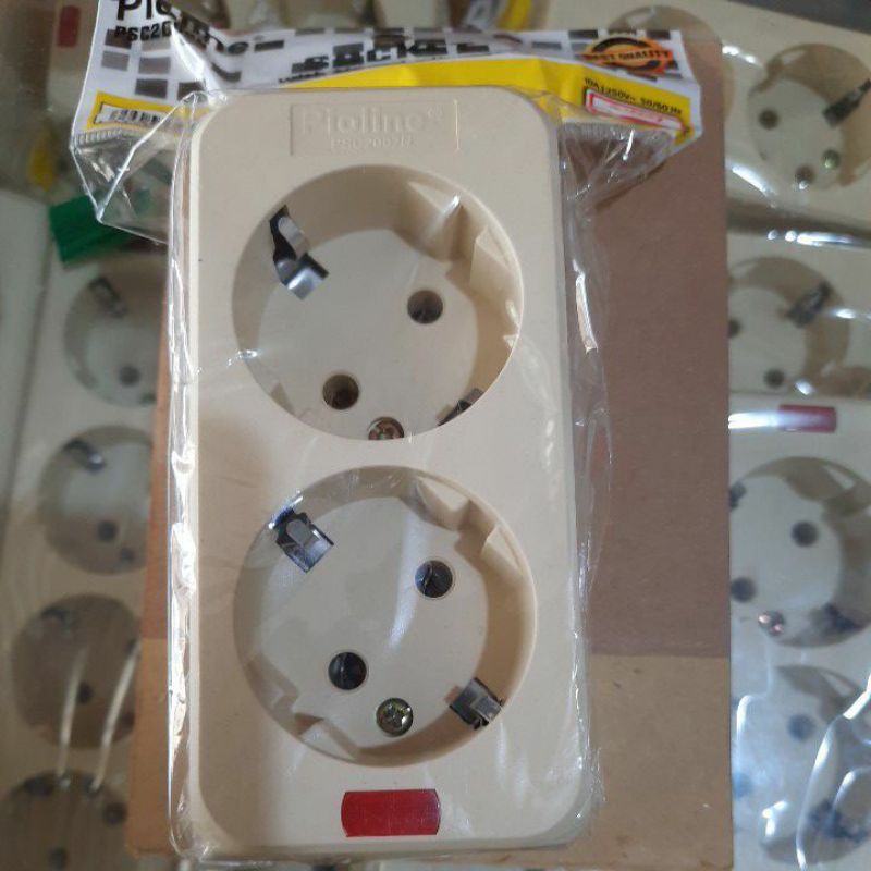 Jual Stop kontak /Terminal arde 2 lubang | Shopee Indonesia