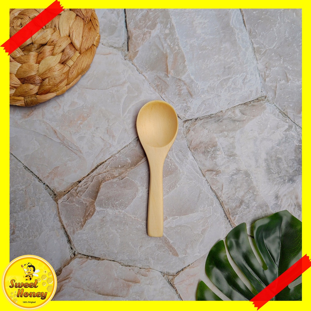 Jual Sendok Mini Kayu Pinus 10 cm | Shopee Indonesia