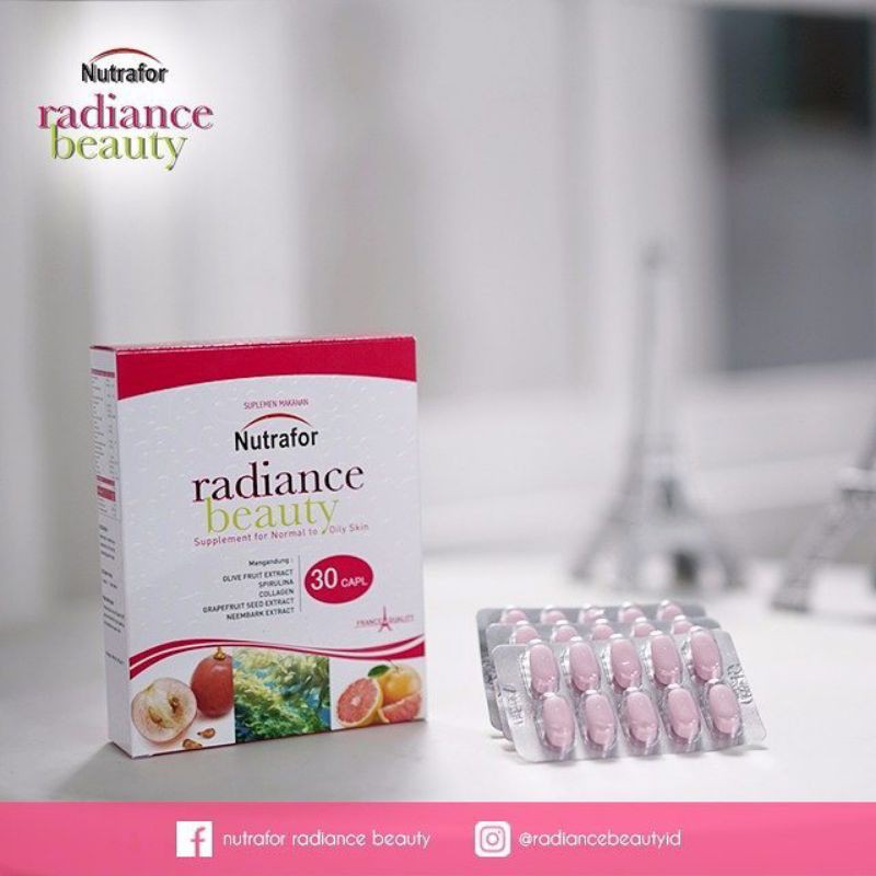 Jual Nutrafor Radiance Beauty 1strip (10 capsule) | Shopee Indonesia