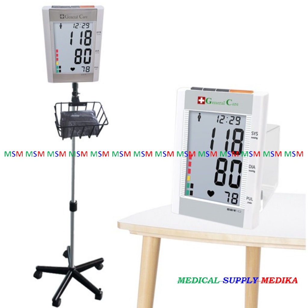 Jual Tensimeter Digital GC General Care LD 582 + Tiang Standing ...