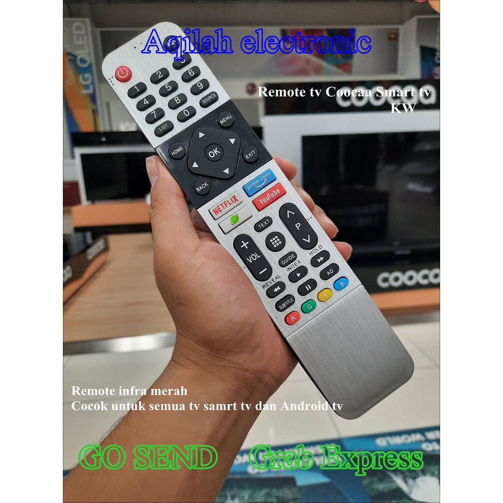 Jual Remote tv Coocaa Led tv Smart tv android tv Seperti Original ...