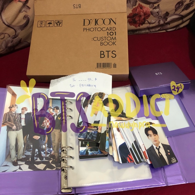 Jual dicon 101 BTS 2021 Key ring photocard pc group ot7 jimin Jungkook Taehyung v Jhope hoseok ...