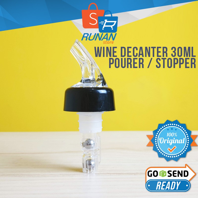 Jual Wine Pourer - Whisky Decanter Alat takar Alcohol Bartender Shot ...