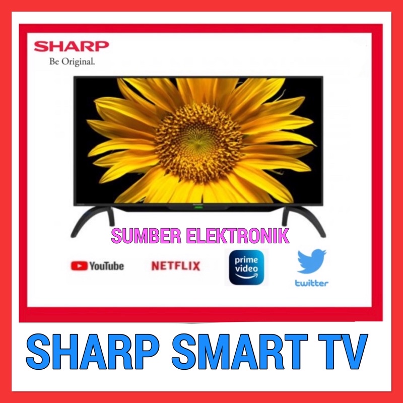 Jual SHARP TV LED 42 INCH 42 SHARP BD1 EASY SMART TV NEW 2K | Shopee ...