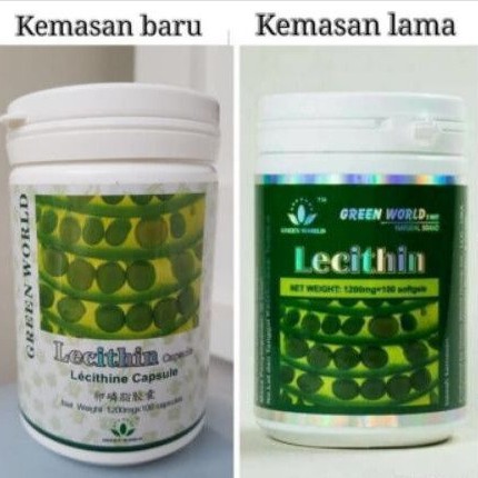 Jual Lecithin Capsule isi 100 Original - Obat Kolesterol / Batu Empedu ...