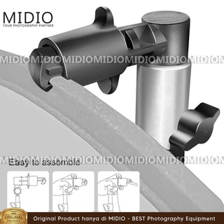 Jual Midio Tripod Stand Reflector dan Holder Clamp Clip Penjepit ...