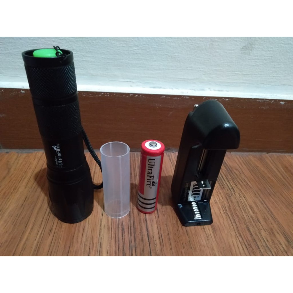 Paket Senter tactical ultrafire XML T6 2000 lumen Cree E17 flashlight ...