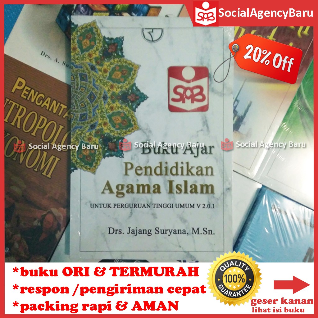 Jual Buku ajar Pendidikan Agama Islam - Jajang Suryana Indonesia|Shopee Indonesia