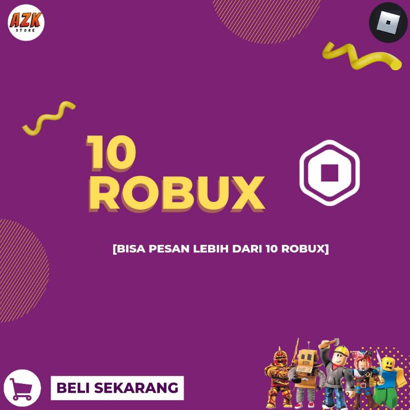 Jual 10 ROBUX (DAPAT BONUS) | Shopee Indonesia