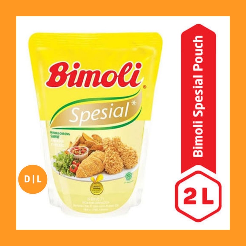 Jual BIMOLI SPESIAL minyak goreng refill 2 liter / 2 ltr | Shopee Indonesia