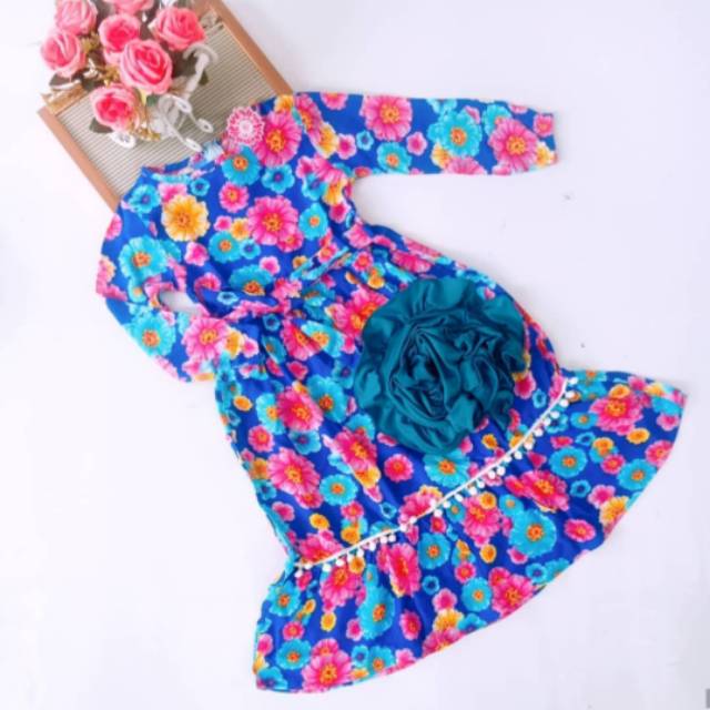Jual Baju gamis anak/gamis anak murah/pakaian muslim.anak perempuan ...