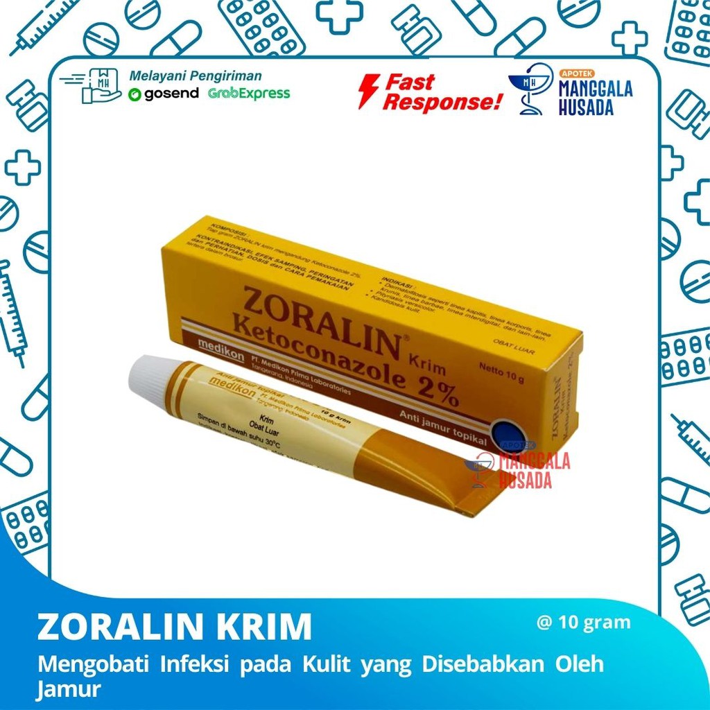 Jual ZORALIN 2 % KRIM @ 10 GR | Shopee Indonesia