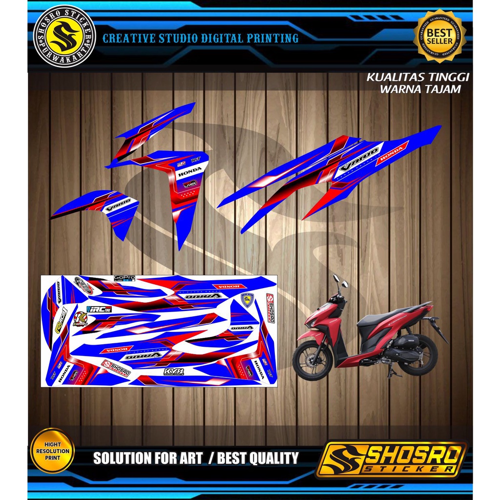 Jual STIKER RACING STRIPING VARIO STICKER VARIASI ALL VARIO NEW 2019 ...