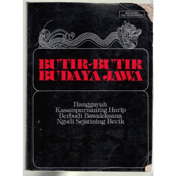 Jual BUTIR BUTIR BUDAYA JAWA | Shopee Indonesia