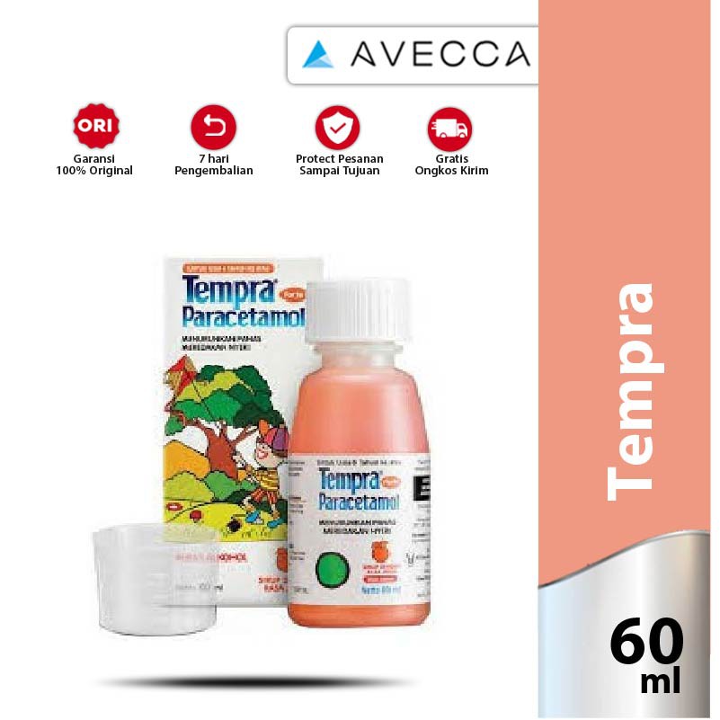 Jual Tempra Forte Sirup Obat Demam 60ml / Obat Panas / Meriang / Demam ...