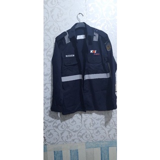 Jual Seragam Kai safety Blue | Shopee Indonesia