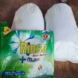 Jual RINSO DETERGENt KILOAN BUBUK 1kg 16,500 | Shopee Indonesia