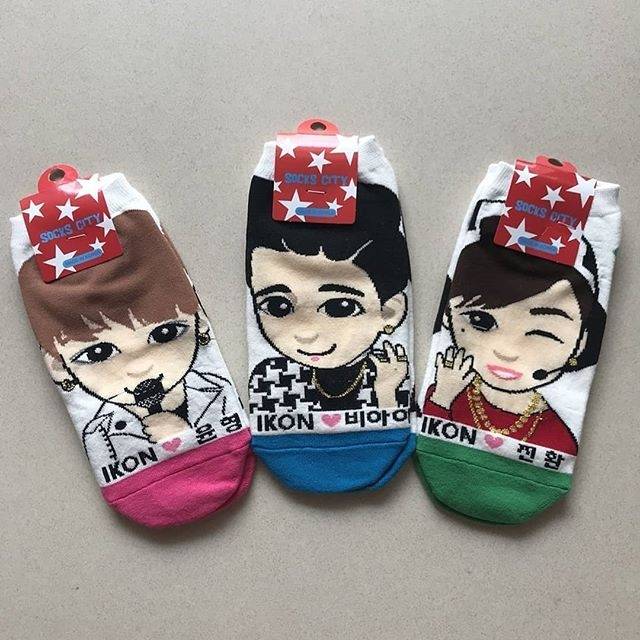 Jual iKON K-Pop Socks (Unofficial - Made in Korea) | Shopee Indonesia