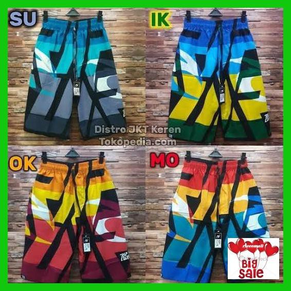 Jual Kedneppria- Celana Pendek Pantai Surf Surfing Renang Cowo Pria Gym - Random, All Size ...
