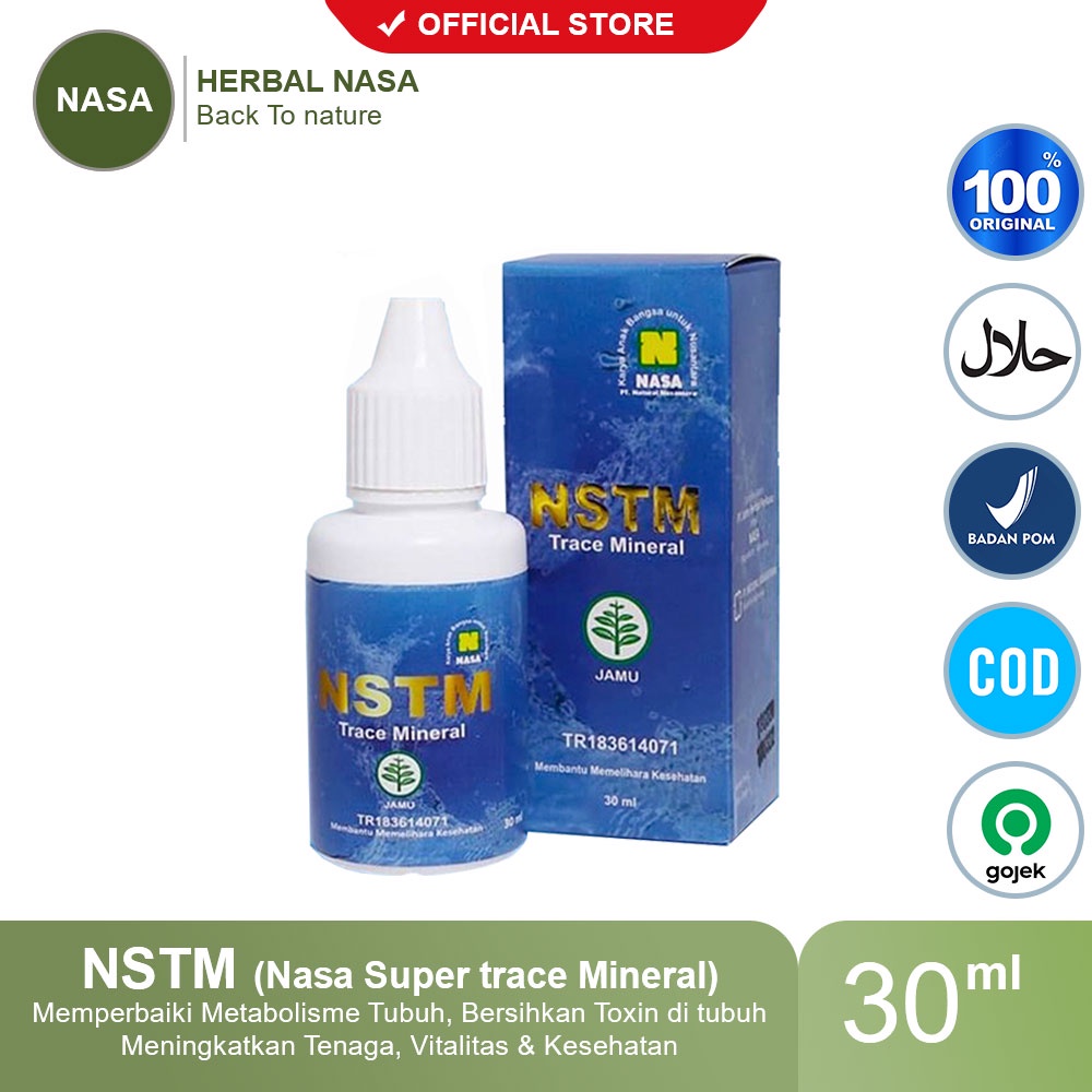 Jual NSTM TRACE MINERAL NASA Memperbaiki metabolisme tubuh ...