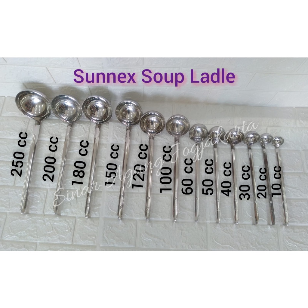 Jual SENDOK SOP SOUP LADLE SUNNEX | Shopee Indonesia