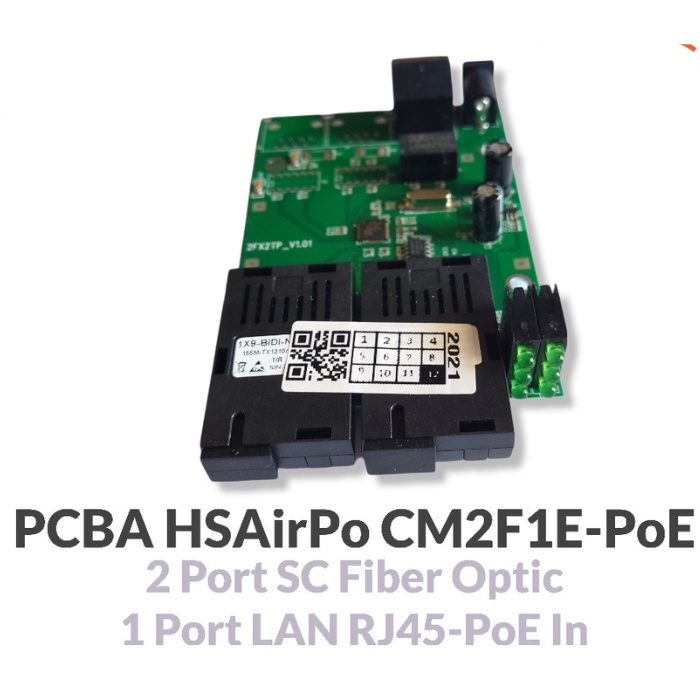 Jual HTB PCB Hsairpo CM2F1E POE Media Converter | Shopee Indonesia