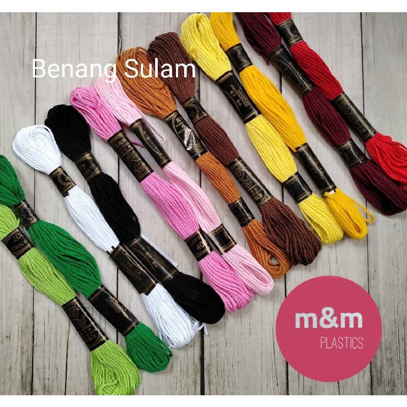 Jual Benang Sulam Rose | Shopee Indonesia