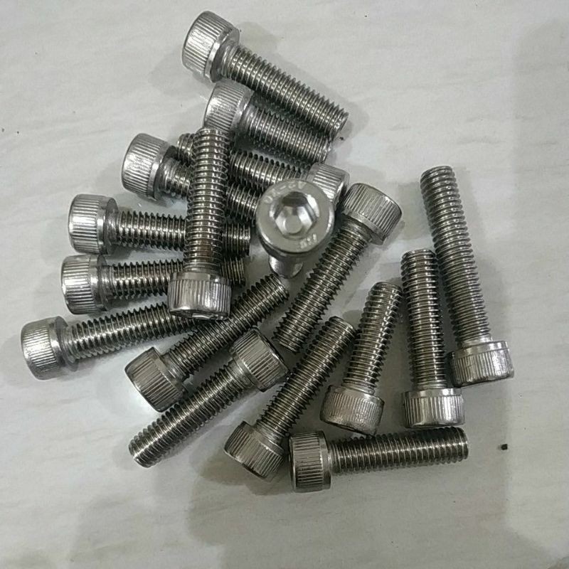 Jual Baut L SS steinlis stenlis M8 baut 12 panjang 20mm-40mm | Shopee ...