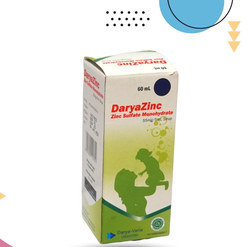 Jual DaryaZinc sirup 60mL Indonesia|Shopee Indonesia