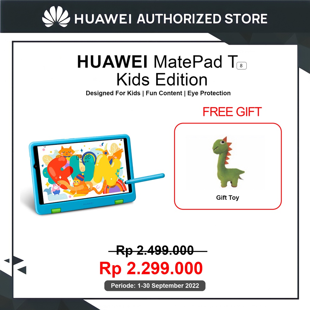 Jual HUAWEI MatePad T8 Kids Edition Tablet | Kids Corner | Eye ...