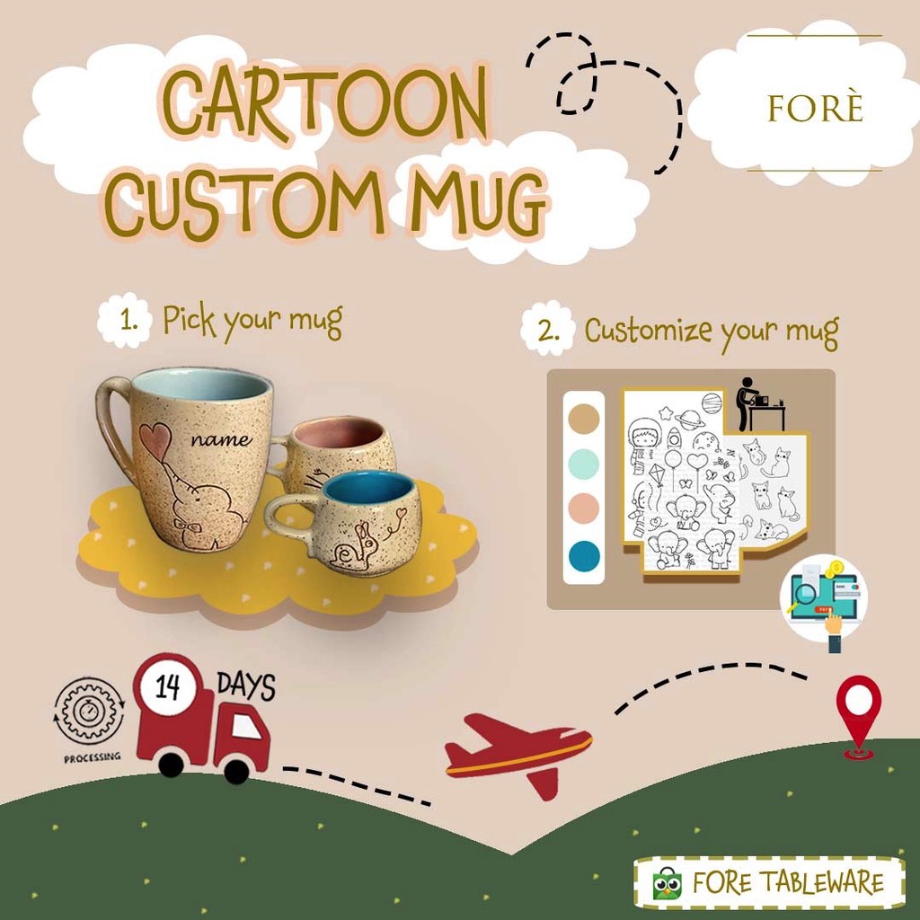 Jual GELAS CUSTOM ENGRAVE NAMA / CUSTOM MUG / GELAS MINUM KERAMIK ...