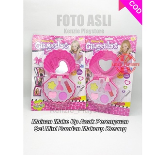 Jual Mainan Make Up Anak Perempuan Set Mini Dandan Makeup Kerang ...