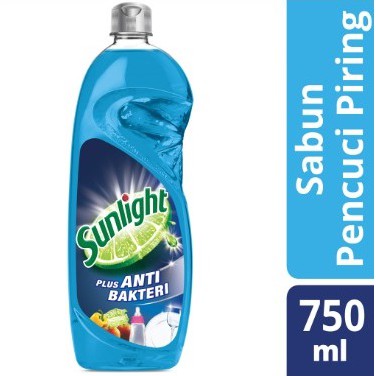 Jual Sunlight Plus Anti Bakteri Sabun Cuci Piring 750ml | Shopee Indonesia