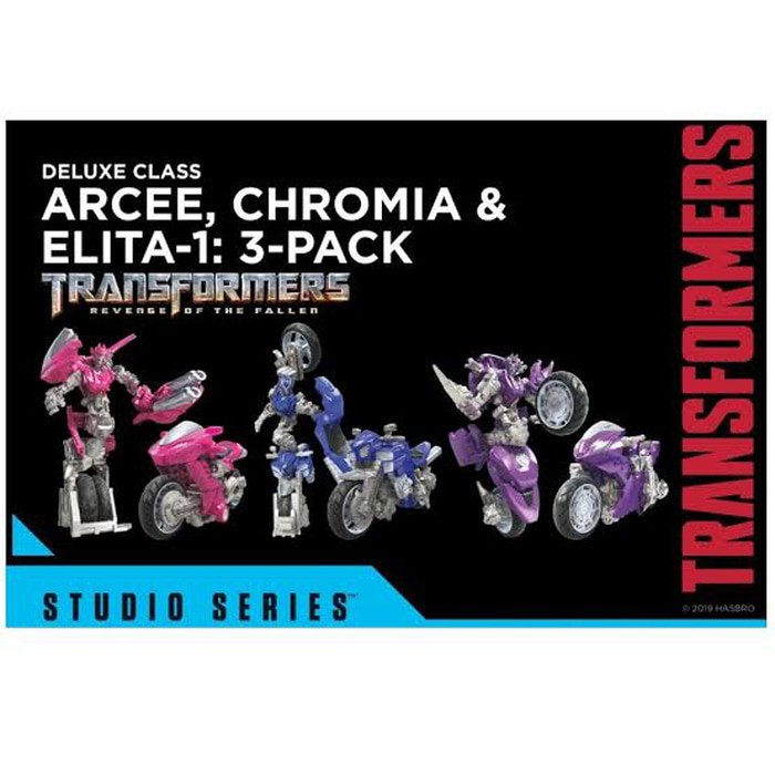Jual Hasbro Transformers Studio Series #52 Arcee Chromia Elita-1 3-Pack ...
