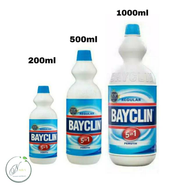 Jual BAYCLIN Pemutih 5 in 1 Reguler 200ml/500ml/1000ml | Shopee Indonesia