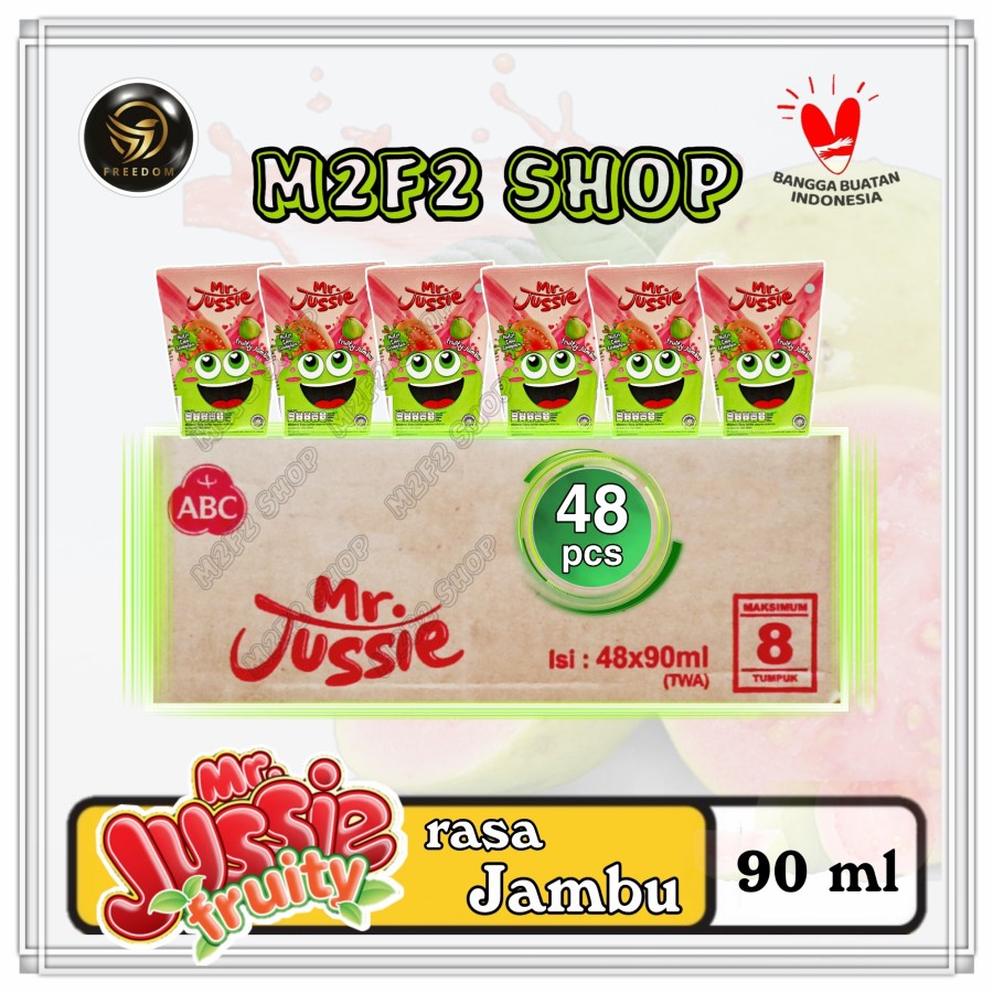 Jual ABC Mr Jussie Fruity Guava | Jambu Klutuk Merah - 90 ml (Kemasan ...