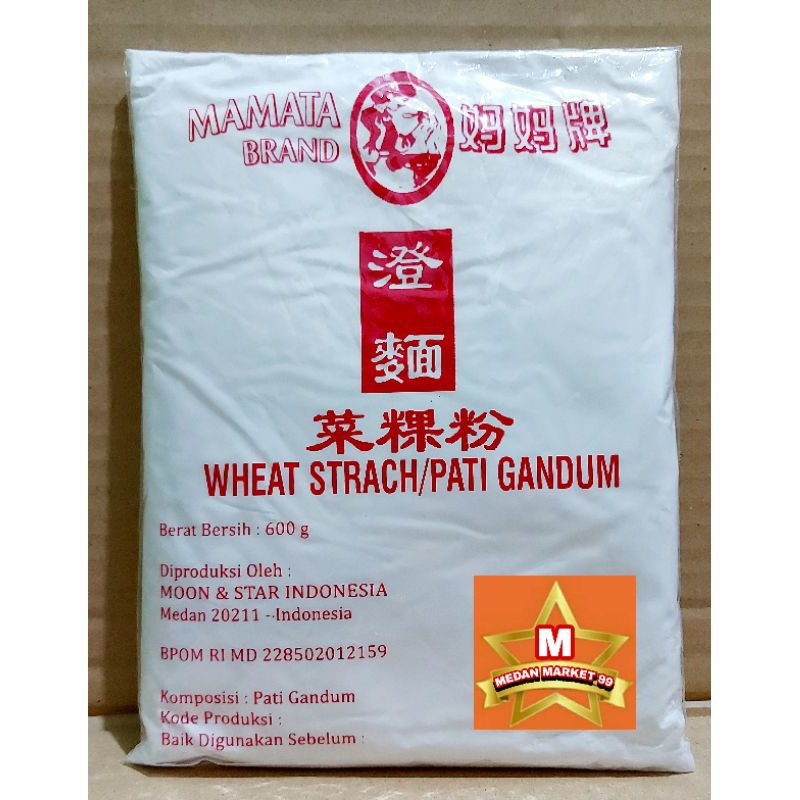 Jual TEPUNG TANG MIEN MAMATA | PATI GANDUM 600gr WHEAT STRACH | TANG ...