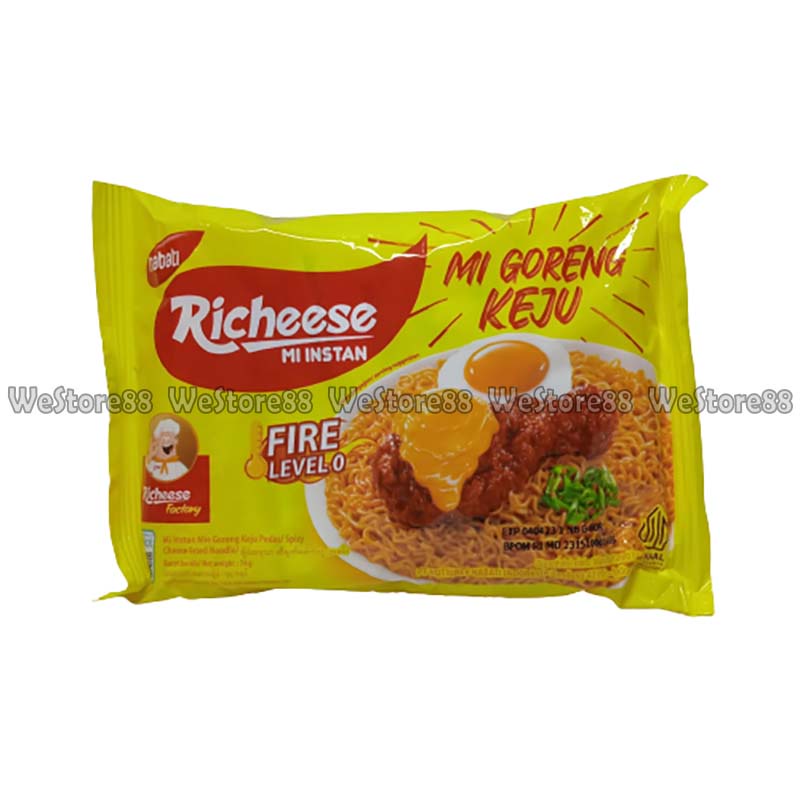 Jual Richeese nabati mie goreng keju mie instan 74gr (1pcs) EYO RM1403 ...