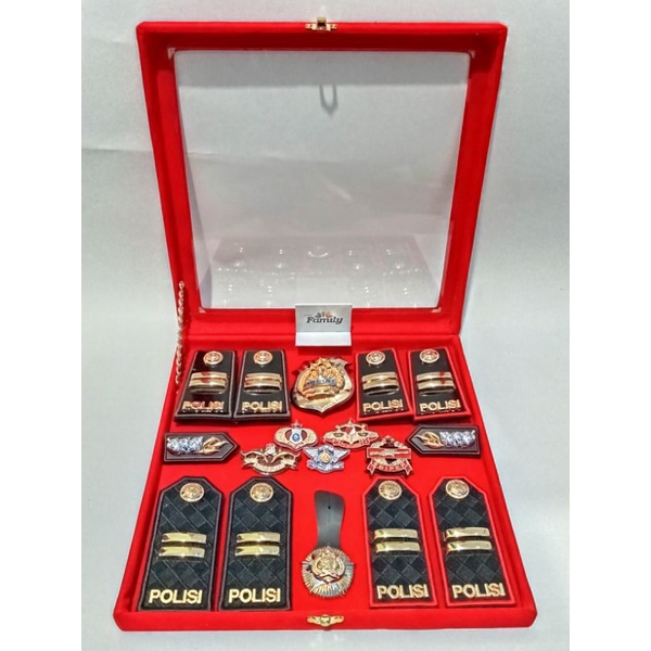 Jual Pangkat IPDA/IPTU/AKP Polisi Pdh dan Pdu Paketan Box Custom ...
