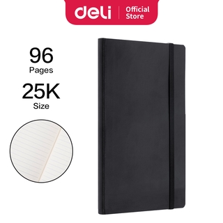 Jual Deli Notebook Buku Catatan 25K 96 Lembar Warna Biru Hitam High ...