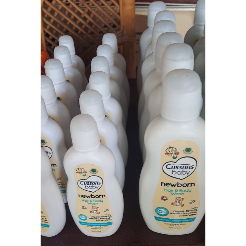 Jual Cussons baby newborn hair and body wash 100 gr dan 200 gr | Shopee ...
