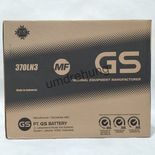 Jual Aki GS 370LN3 Original Toyota Innova Reborn Diesel New Fortuner ...