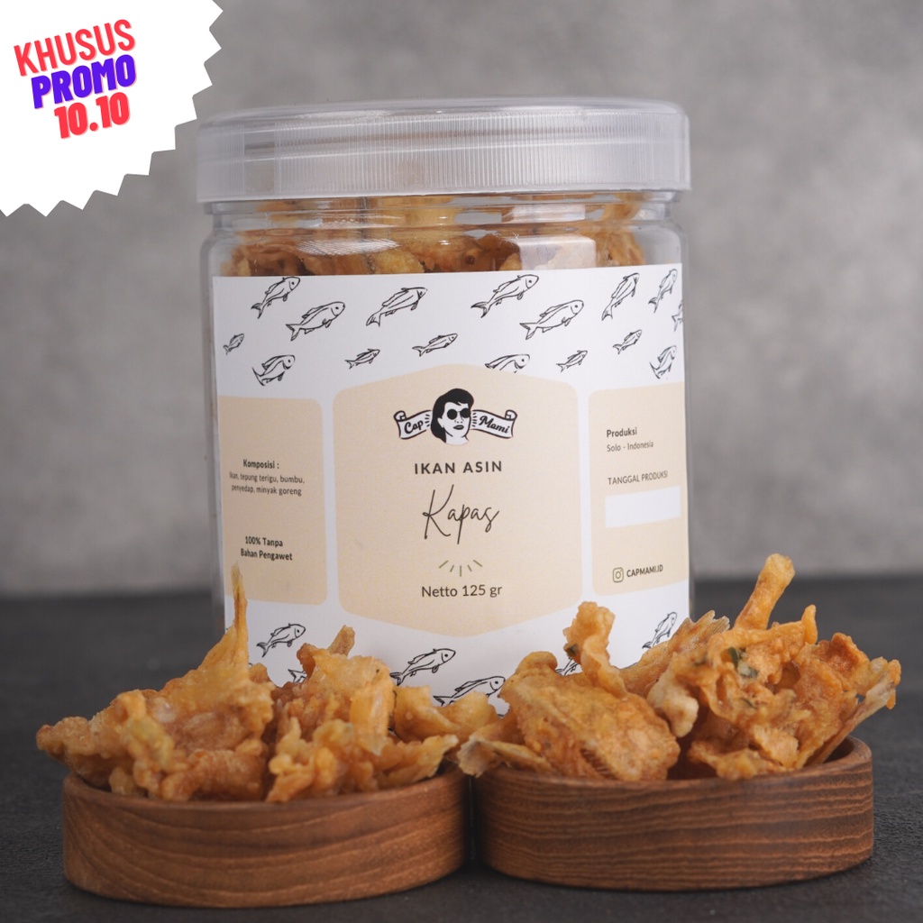 Jual [Jaminan Terenak] Ikan Goreng Crispy/Ikan Laut Crispy/Ikan Kapas ...