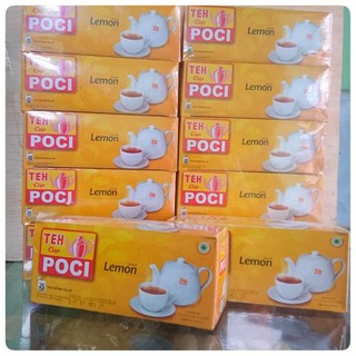 Jual Teh poci lemon 1box 25 sachet Indonesia|Shopee Indonesia