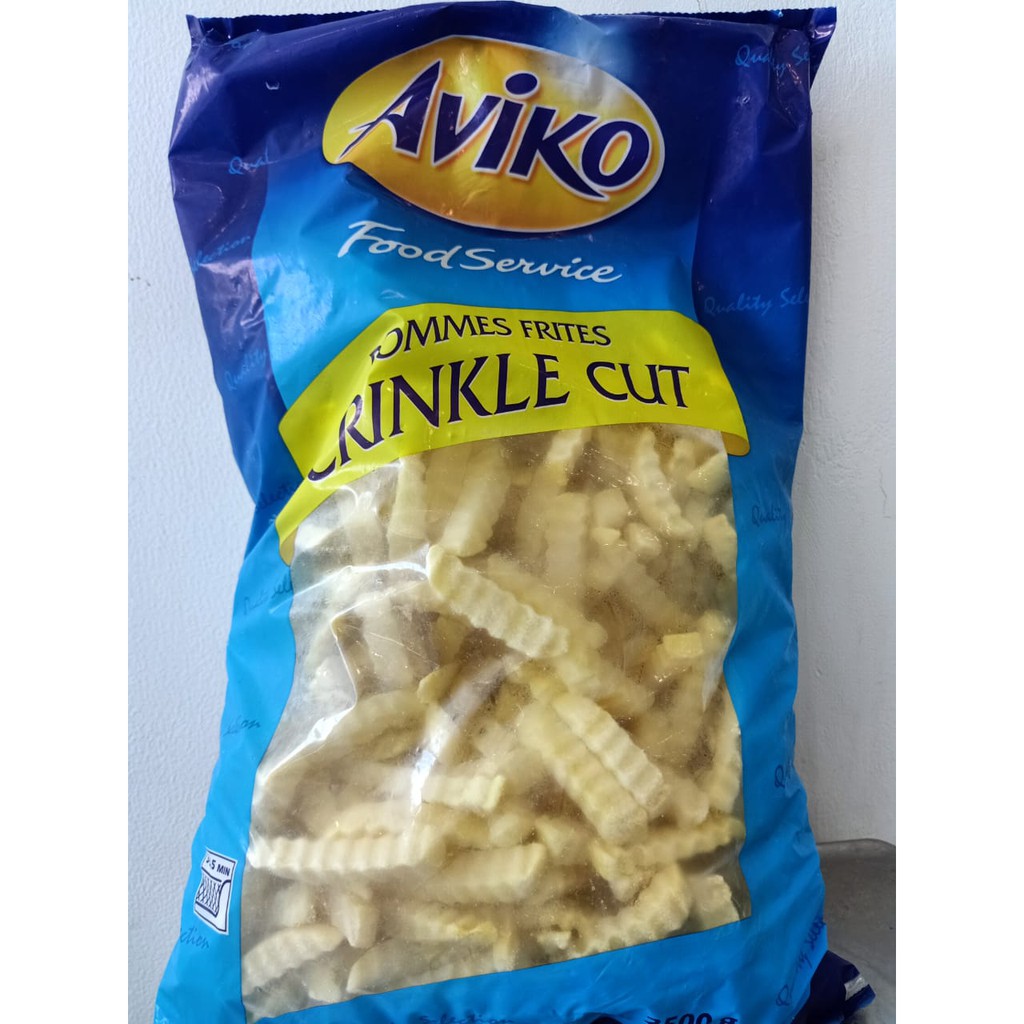 Jual Kentang goreng Aviko - French Fries - Crinkle Cut Indonesia|Shopee ...