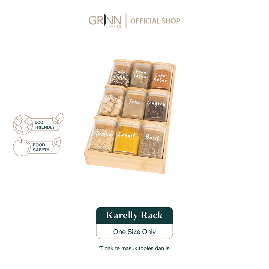 Jual GRINN LIVING Karelly Drawer / Rak Organizer/ Serbaguna / Bumbu ...
