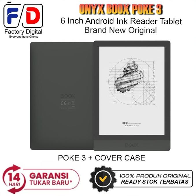 Jual ONYX Boox POKE 3 6 Inch Octa Core Android Ink Reader Tablet ...