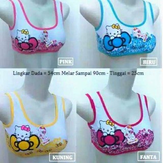 Jual Miniset Remaja, Bra Motif Karakter Lucu Wanita Remaja, Pakaian ...
