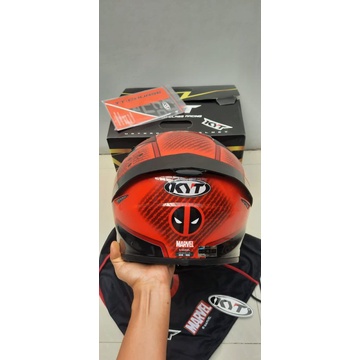 Jual KYT TT Course Marvel Deadpool (Limited Edition) | Shopee Indonesia
